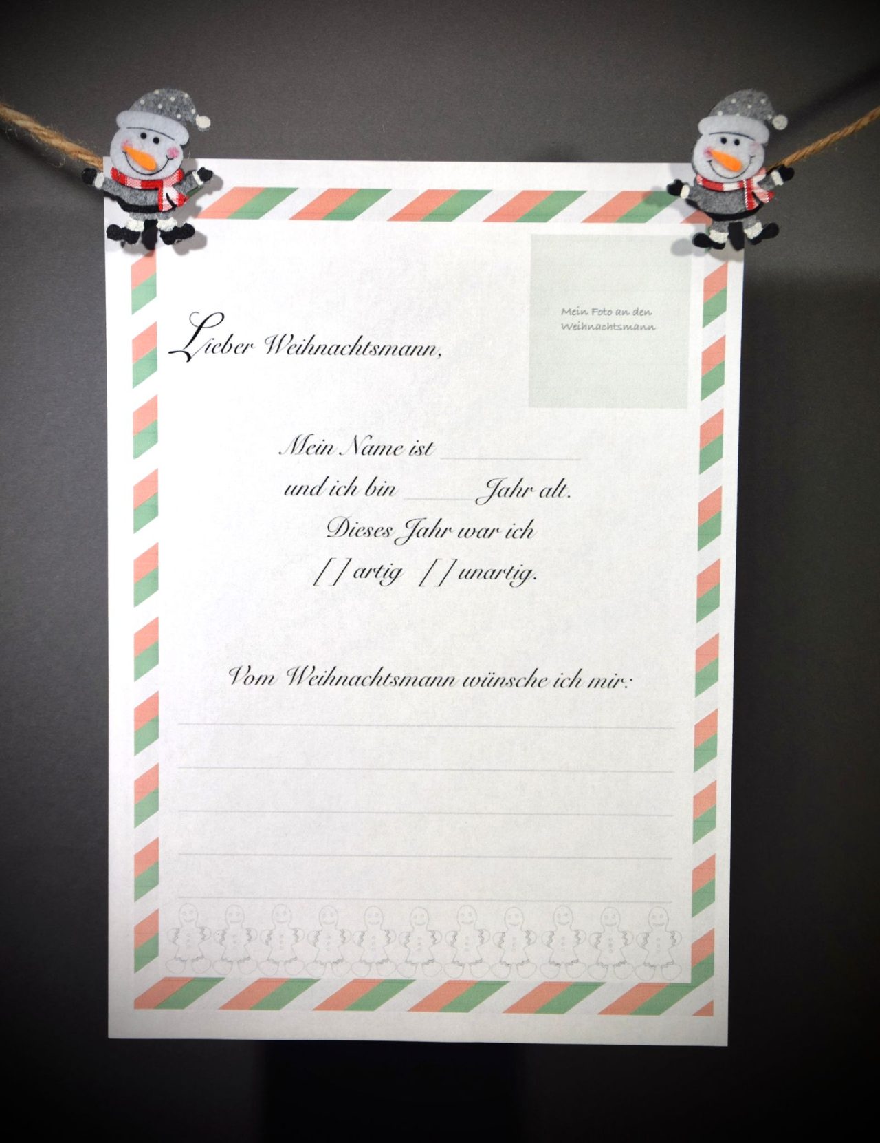 Brief an den Weihnachtsmann - Brief an den Weihnachtsmann